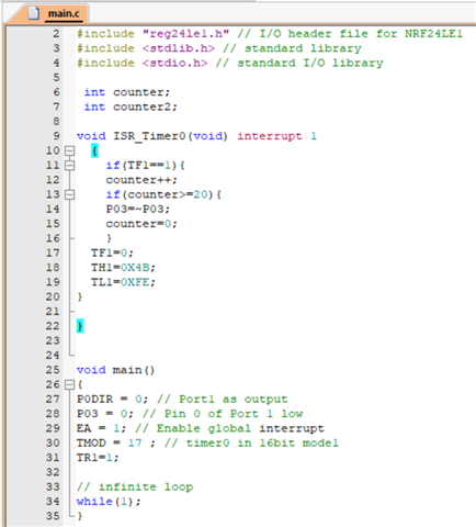 NRF24LE1 - Nordic Q&A - Nordic DevZone - Nordic DevZone