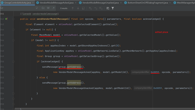 nRF Mesh , sending hundreds of bytes packets to the mesh nodes causes ...