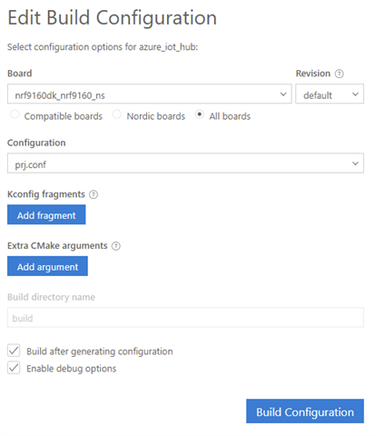 AZURE IoT Hub Demo on nRF9160: Error -111 - Nordic Q&A - Nordic DevZone - Nordic DevZone