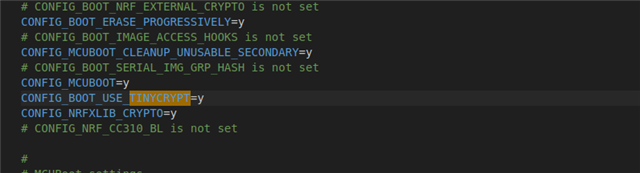 Error with MCUboot image encryption when using sysbuild - Nordic Q&A - Nordic DevZone - Nordic ...