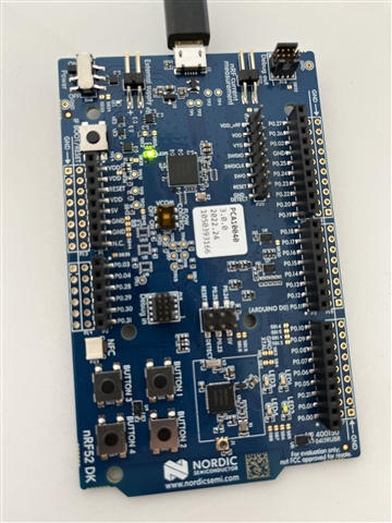 blinky_pwm not working with nRF52 DK - Nordic Q&A - Nordic DevZone - Nordic DevZone