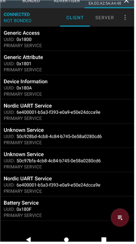 sd_ble_uuid_vs_add(&nordic_base_uuid, &uuid_type) return uuid_type as 0x04 - Nordic Q&A - Nordic ...