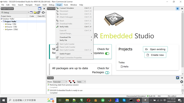 SEGGER Embedded Studio for ARM can't connect to nRF52832 device - Nordic Q&A - Nordic DevZone ...