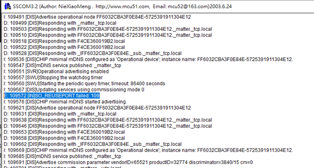 [MATTER] Commissioning failed at nRF7002-DK-0.7.2 - Nordic Q&A - Nordic DevZone - Nordic DevZone