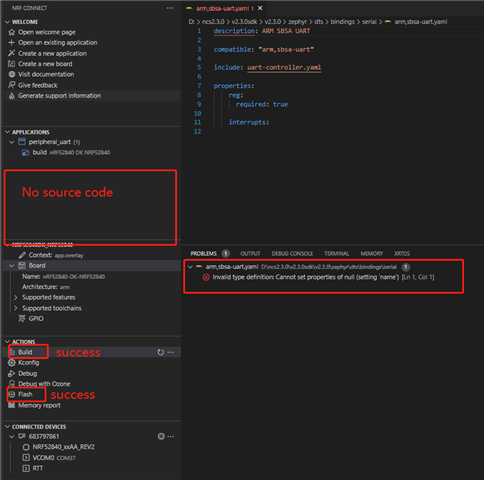 NCS v2.3.0:Add Build Configuration failed - Nordic Q&A - Nordic DevZone - Nordic DevZone