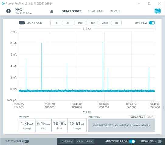 Power consumption of ncs1.9.0 SDK - Nordic Q&A - Nordic DevZone - Nordic DevZone
