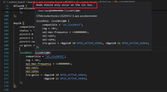 Problem with LIS2DH12 connection - Nordic Q&A - Nordic DevZone - Nordic DevZone