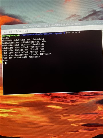 Matter CHIP-Tool Error: No Adapter Available for new connection establishment (Thingy:53 Matter ...