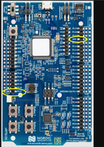 GPIO voltage levels - Nordic Q&A - Nordic DevZone - Nordic DevZone
