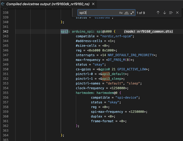 Not able to compile my SPI device - Nordic Q&A - Nordic DevZone - Nordic DevZone