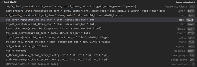 Bt Hci Err Conn Limit Exceeded When Writing To A Characteristic Nordic Qanda Nordic Devzone