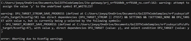 Nrfcloud Lte Gateway Does Not Build Nordic Qanda Nordic Devzone Nordic Devzone