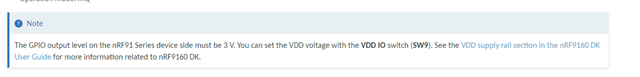 Serial LTE Modem UART2 - 3V or 1.8V ? - Nordic Q&A - Nordic DevZone - Nordic DevZone