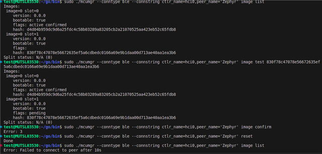 Error 3 is displaying when i am trying to confirm new image through ...