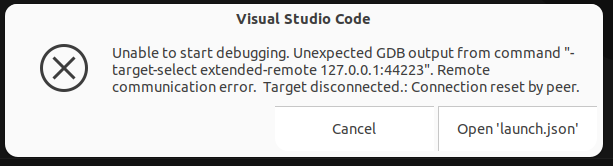 debugging issues again with vs code nrfconnect extension - Nordic Q&A - Nordic DevZone - Nordic ...