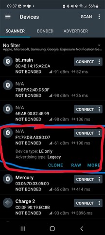 Dynamically updating advertising service data not working - Nordic Q&A - Nordic DevZone - Nordic ...