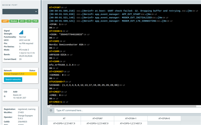 nrfcloud: I can not see my thingy:91 device - Nordic Q&A - Nordic DevZone - Nordic DevZone
