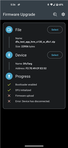 Can't get Dual Bank bootloader example working on NRF51822 QFAA - Nordic Q&A - Nordic DevZone ...