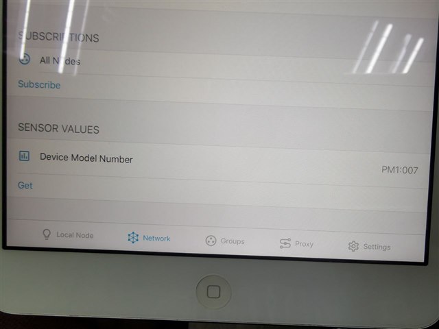Unable To View Fixed String 24 Value From Generic Sensor Server On Nrf Mesh App For Android 