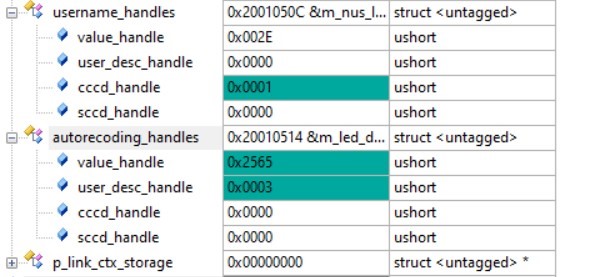 Issue with new characteristic handle value in ble_nus service - Nordic Q&A - Nordic DevZone ...