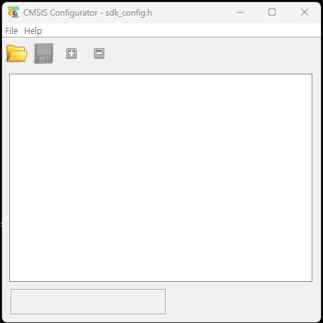 CMSIS Configuration Wizard Error. - Nordic Q&A - Nordic DevZone - Nordic DevZone