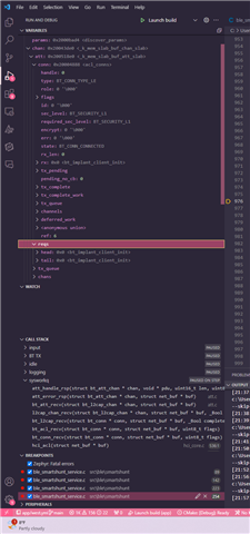 Central device disconnects in discover function - Nordic Q&A - Nordic DevZone - Nordic DevZone