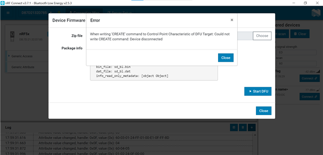 Can I upgrade the firmware between different softdevice? From s132 to ...