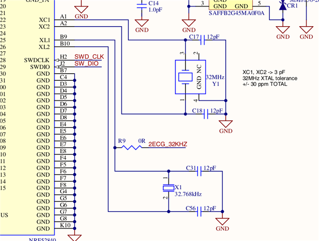 How to Configure 32.768 kHz Clock for MAX30001 with nRF52840 in Zephyr? - Nordic Q&A - Nordic ...