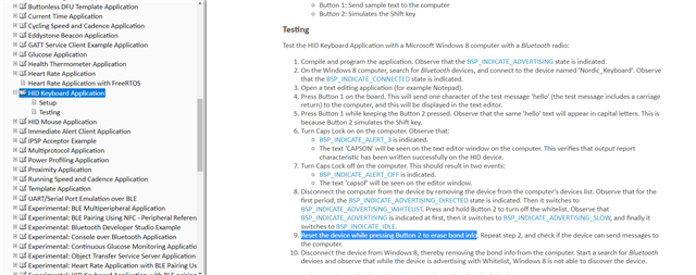 issue ble_advertising_restart_without_whitelist() in the ble_app_hids ... issue ble_advertising_restart_without_whitelist() in the ble_app_hids ...