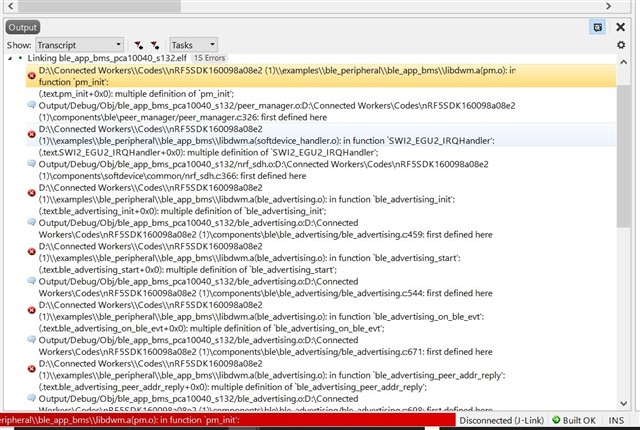 DWM1001 library integration with nrf52832 ble_app_uart code - Nordic Q&A - Nordic DevZone ...