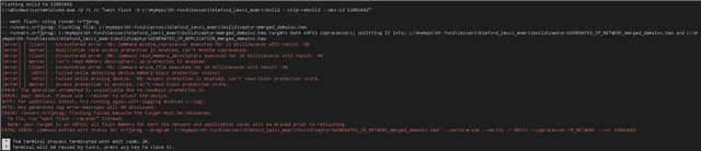 Secure Bootloader Access Protection Is Enabled 5340 Nordic Qanda Nordic Devzone Nordic