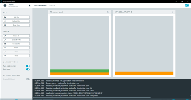 Flashing nrf54L05 chipset - Nordic Q&A - Nordic DevZone - Nordic DevZone