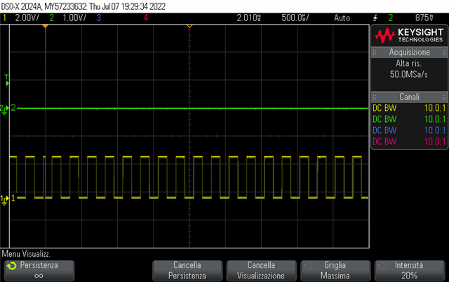 Timer To Ppi To Gpiote Propagation Delay When Softdevice Enabled Nordic Qanda Nordic Devzone 