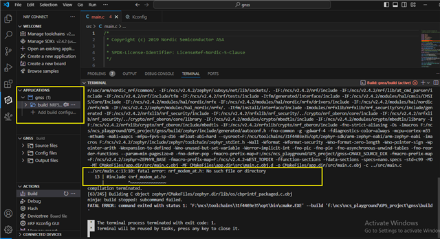 No Such File Or Directory Found Nef Modem At H Nordic Qanda Nordic Devzone Nordic Devzone