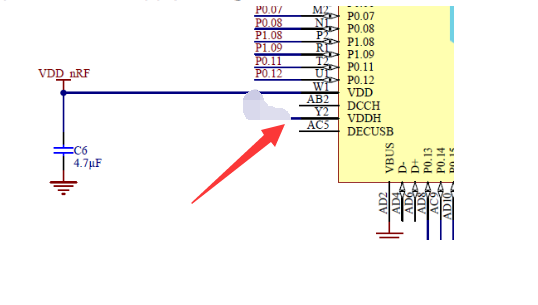 Normal Voltage mode, VDDH was not shorted to VDD - Nordic Q&A - Nordic DevZone - Nordic DevZone