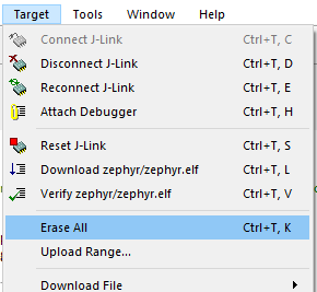 Error running NCS OpenThread CLI example - Nordic Q&A - Nordic DevZone - Nordic DevZone