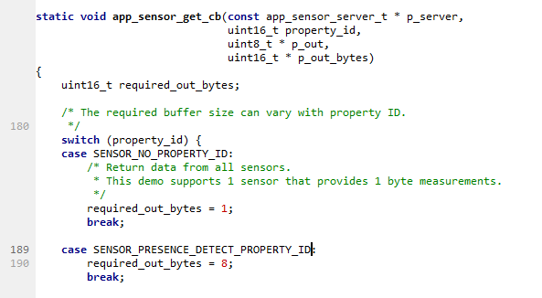 Multi-byte data using Mesh Sensor Model - Nordic Q&A - Nordic DevZone - Nordic DevZone