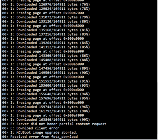 9160 http_application_update problem - Nordic Q&A - Nordic DevZone - Nordic DevZone