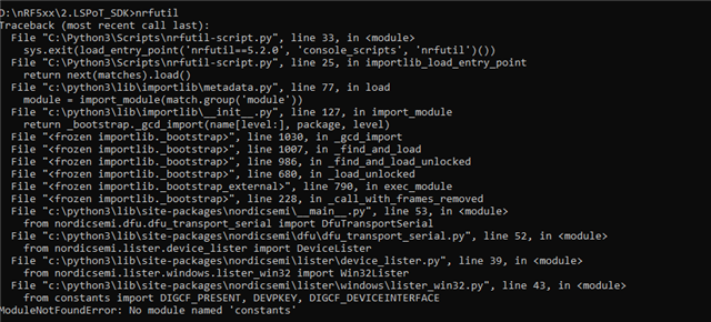 Nrfutil Keys Generate Issue Nordic Qanda Nordic Devzone Nordic Devzone
