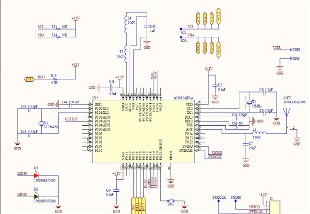 Nrf52832 Custom Board Ble Working But Ble Does Not Send Data Nordic Qanda Nordic Devzone
