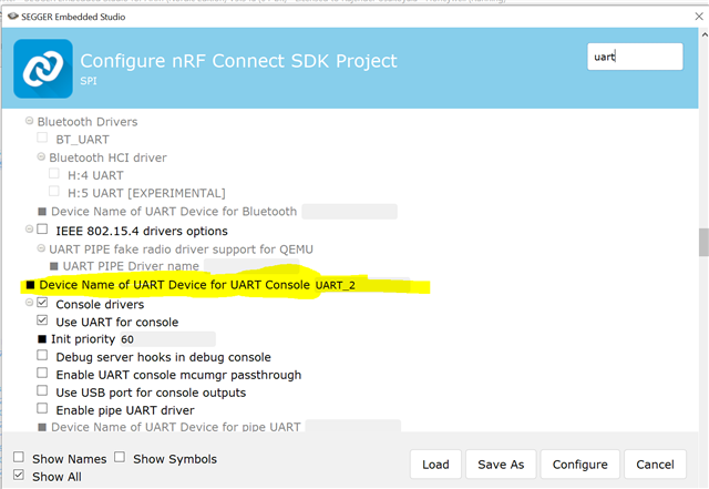 UARTE configuration with nrf9160 and zephyr - Nordic Q&A - Nordic DevZone - Nordic DevZone