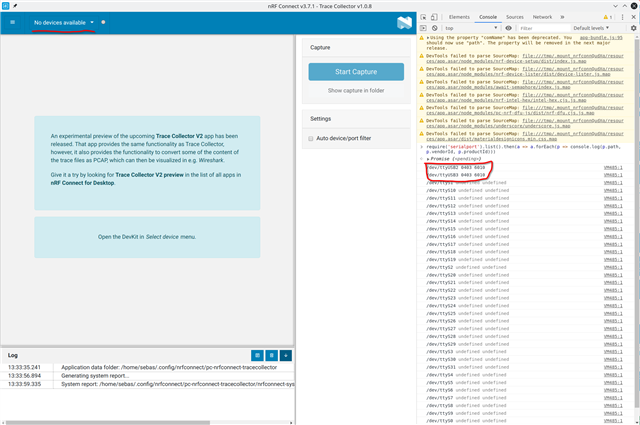 Trace Collector does not recognize FTDI UART to USB adapter - Nordic Q ...