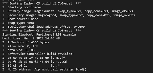DFU-OTA project main file to assembly language file transition. - Nordic Q&A - Nordic DevZone ...