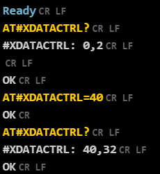 nRF9160 SLM Data mode control - Nordic Q&A - Nordic DevZone - Nordic DevZone
