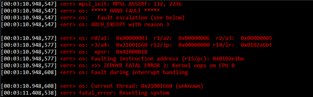 use ncs 1.9.1 timeslot error (MPSL ASSERT: 112, 2236) - Nordic Q&A - Nordic DevZone - Nordic DevZone