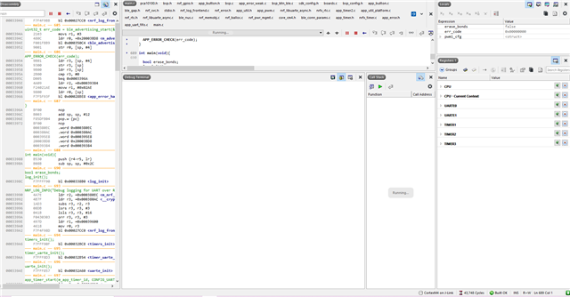 Can Not Using Function Contain While Loop In Setup Nordic Qanda Nordic Devzone Nordic Devzone