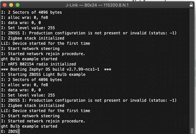 Zigbee NCP Light Coordinator example - Nordic Q&A - Nordic DevZone - Nordic DevZone