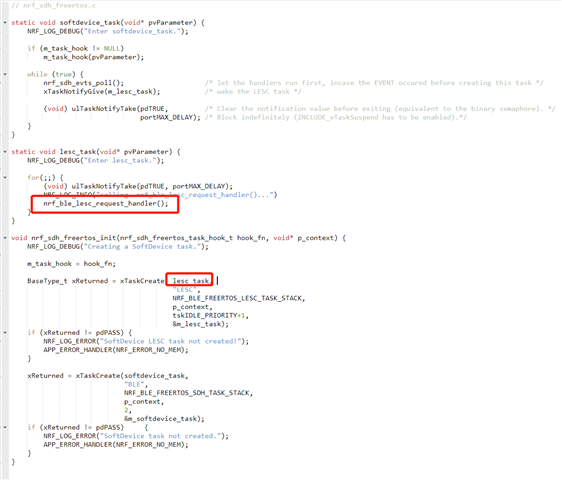 How much space do you allocate for lesc task - Nordic Q&A - Nordic DevZone - Nordic DevZone