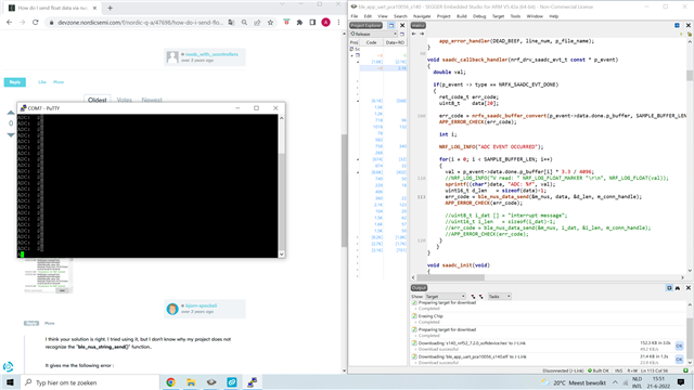 Sending own struct with ble nus - Nordic Q&A - Nordic DevZone - Nordic DevZone