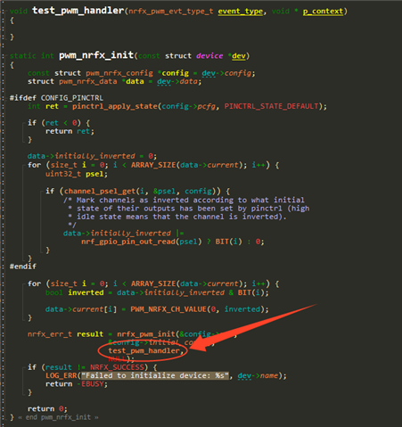 nRF52840 NCS PWM interrupt error - Nordic Q&A - Nordic DevZone - Nordic DevZone